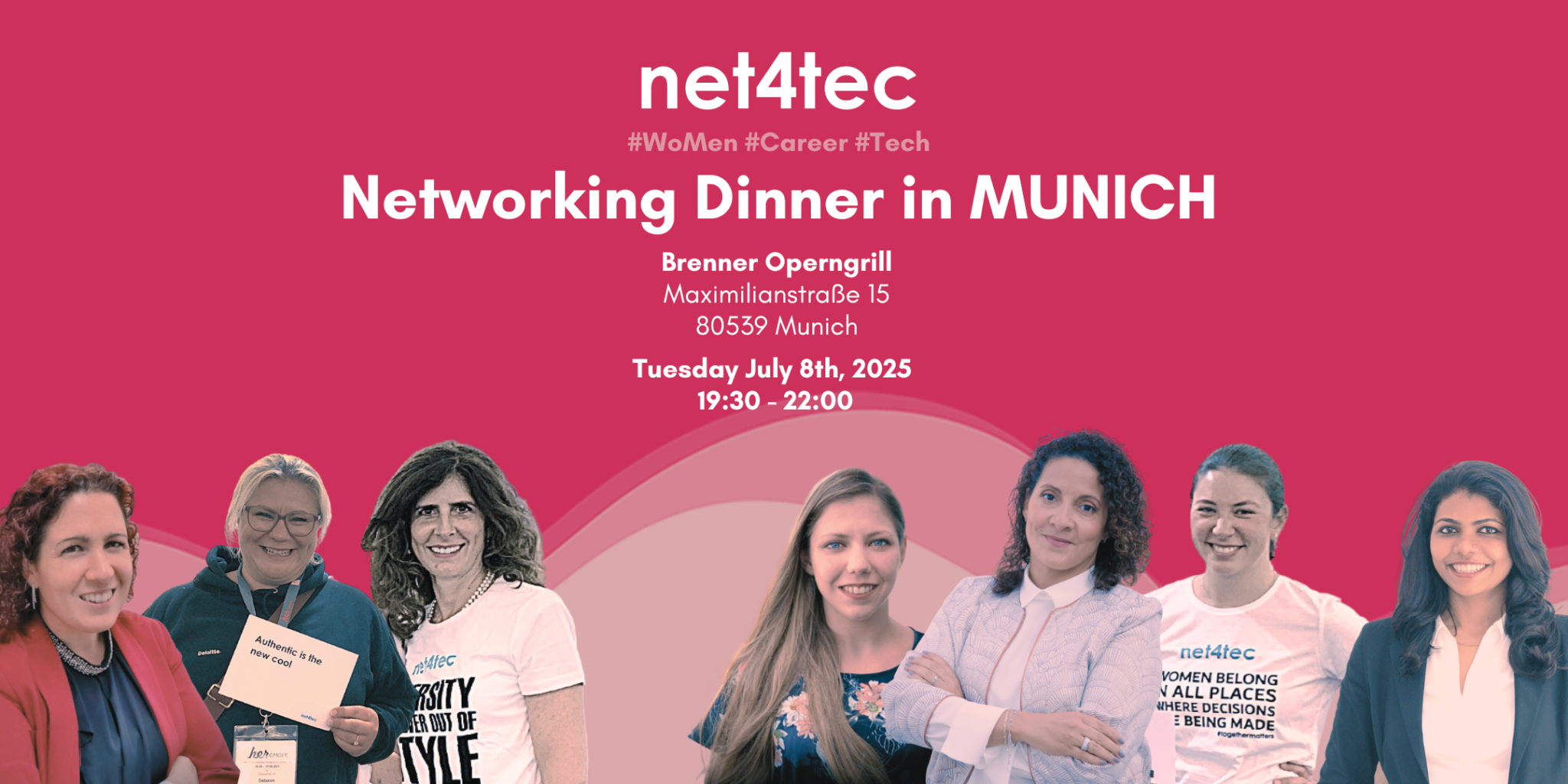 Networking Dinner in Munich July8, 2025 | net4tec
